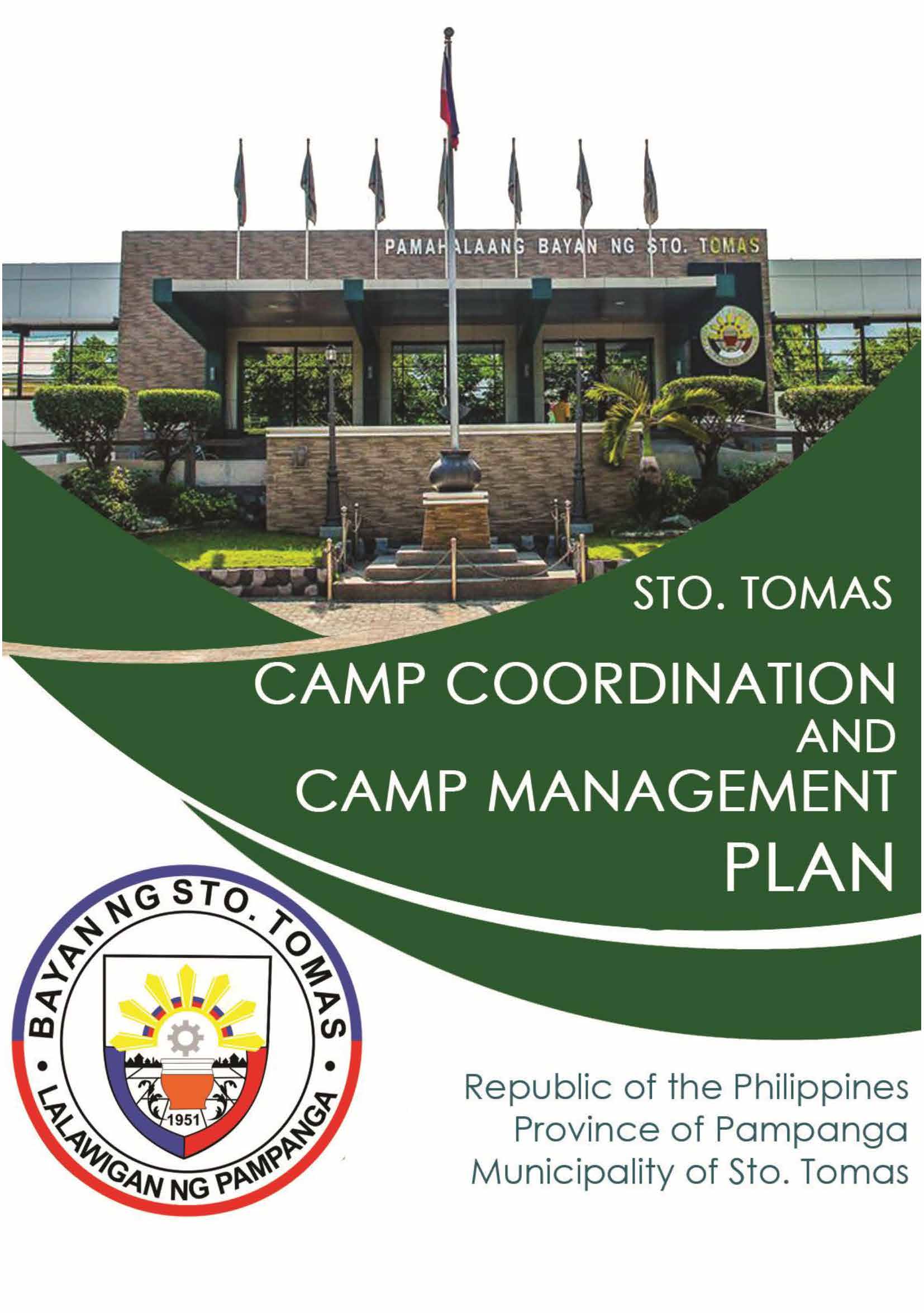 Sto. Tomas, Camp Coordination and Camp Management Plan - Municipality ...